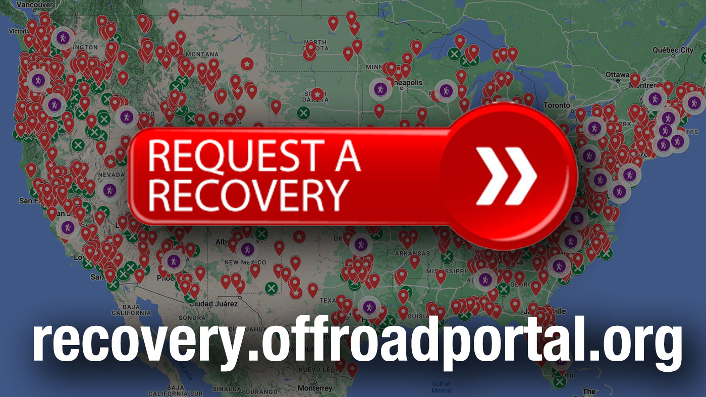 Request a Recovery - Offroad Portal