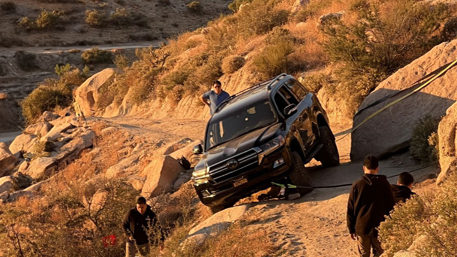 About to fall off the cliff - Offroad Portal